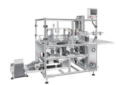 China VPD60 1.2KW Semi-Automatic Facial Mask Folding Machine 40-50 Bags/Min 0.6MPA Air Pressure for sale
