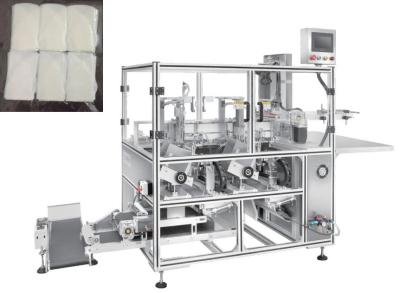 China VPD60 Semi-Automatic Facial Mask Folding Machine 40-50 Bags/Min 220V for 150-220mm Mask Production for sale