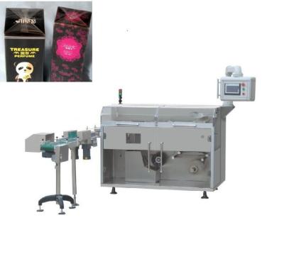 China TMB-300 Automatic 3D Cellophane Film Packing Machine 10-35 boxes/min 380V Industrial Wrapper for sale