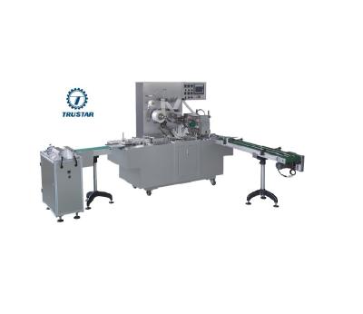 China Automatic Cellophane Film Packaging Machine 30-70 Boxes/min for Soap Medicine Carton Box for sale