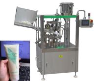 China Plastic Soft Tube Filling Sealing Machine for Body Lotion Cream 5-250ml 40-50pcs/min for sale