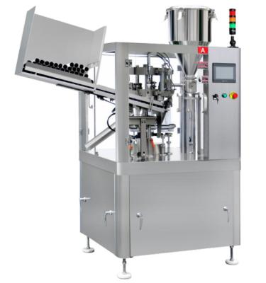 China ZHF-60Z Aluminum Toothpaste Tube Filling Machine 35-40/min 200ml Capacity Automatic Sealing for sale