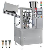 China Automatic Aluminum Tube Filling and Sealing Machine 5-200ml 35-40pcs/min for Cosmetic Packaging for sale