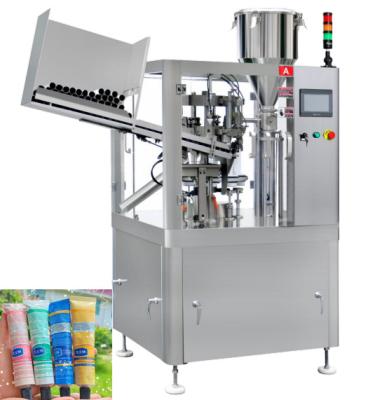 China ZHF-60Z Automatic Tube Filling Sealing Machine 35-40pcs/Min for 5-200ml Metal Tubes for sale