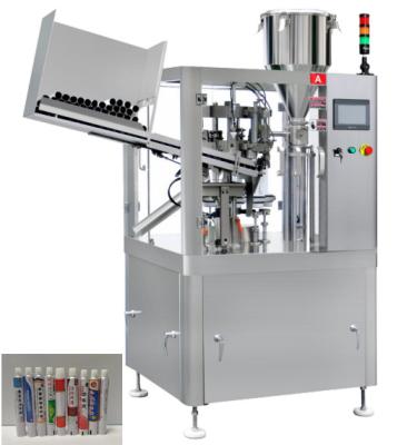 China Automatic Plastic Soft Tube Sealing Filling Machine Cosmetic Liquid Cream Ointment Toothpaste for sale