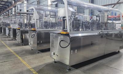 China PLC Control Automatic Wet Napkin Machine 220V 4.8KW CE Certification Power Saving for sale