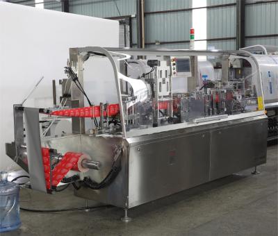 China VPD250 Four Side Sealing Wet Wipes Packing Machine 220V 4.8KW 100-180 Bags/Min for sale
