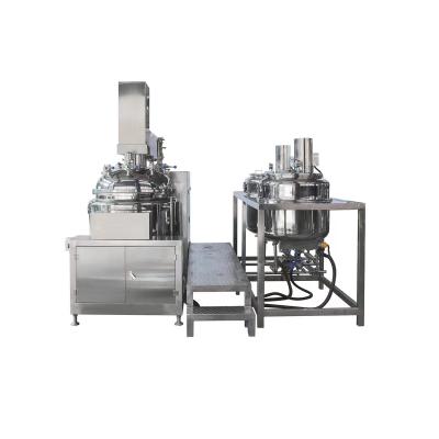 China Vacuum Homogeneous Emulsifying Mixer 650L Cosmetic Cream Production Line CE for sale