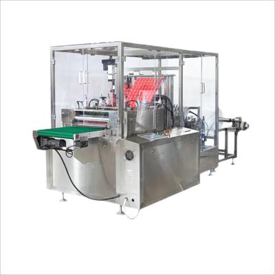 China VPD800 Automatic Alcohol Pad Making Machine with 500-1200pcs/min Speed and 380V 13Kw Power for Medical Wet Wipes Production for sale