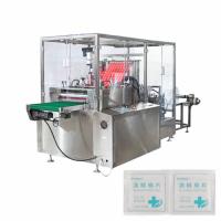 China VPD800 Medical Alcohol Swab Packaging Machine - 500-1200pcs/min Speed, 4300×2100×1700mm Size for sale