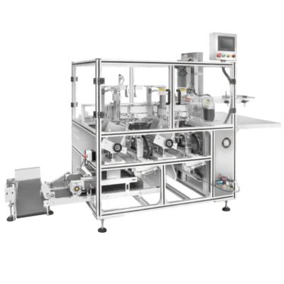 China VPD60 Semi-Automatic Facial Mask Folding Machine 40-50 Bags/Min 220V for Sheet Mask Production for sale