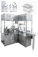 China Automatic Prefilled Syringe Filling Machine 10ml Capacity with 1200-1600 p/h Production Rate and 3.5KW Power for sale