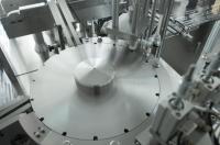China Automatic Syringe Filling Machine 2 Head 1200-1600 p/h for 0.5-10ML Syringes for sale