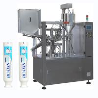 China Automatic Tube Filling Sealing Machine 50-75pcs/min Touch Screen Operation for 13-50mm Tubes for sale