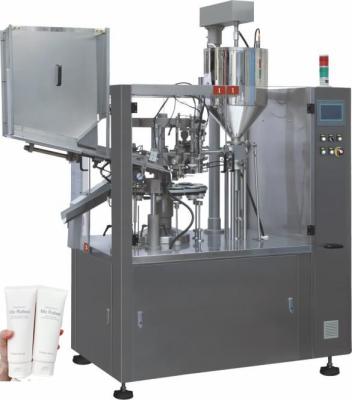 China Automatic Soft Plastic Tube Filling Sealing Machine 5-250ml 50-75pcs/min for Cosmetic Cream Toothpaste for sale