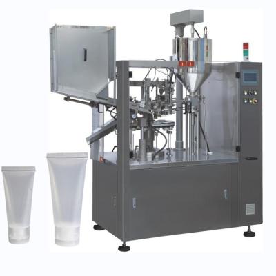 China Automatic Tube Filling and Sealing Machine 5-350ml 50-75pcs/min for Cosmetic Cream Ointment for sale