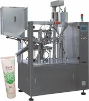 China Cosmetic Cream Toothpaste Plastic Tube Filler Filling and Sealing Machine 50-75pcs/min 5-350ml for sale