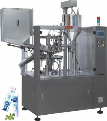 China High Speed Automatic Tube Filling Sealing Machine 50-75pcs/min 5-250ml for Paste Cream for sale