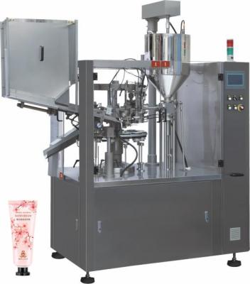 China Automatic Continuous End Sealing Machine 50-75pcs/min 5-250ml for Ointment Toothpaste Tubes for sale
