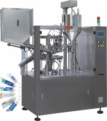 China Automatic Tube Filler Sealer for Aluminum Plastic Composite Tubes 50-210mm Length 5-350ml Filling for sale