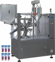 China Automatic Soft Tube Filling Sealing Machine 220V 50Hz PLC Hot Sealing 50-210mm for sale