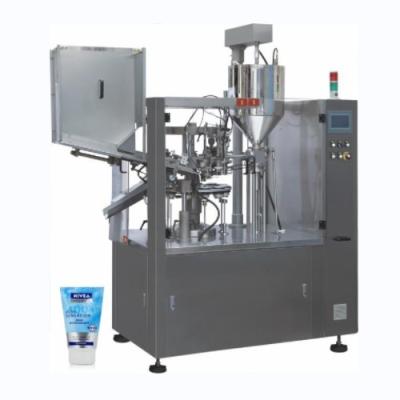 China High Speed Automatic Tube Filling Sealing Machine for Alu Plastic Lotion 50-75pcs/min 5-350ml for sale