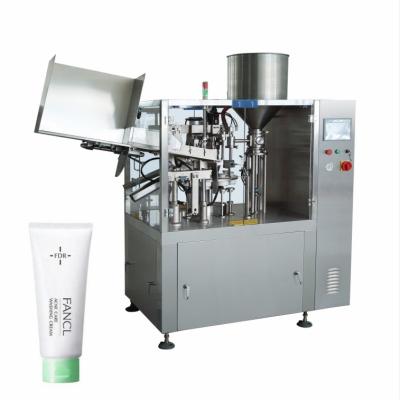 China Automatic Tube Filler Sealer Machine 5-250ml Plastic Cosmetic Lotion Filling Sealing Equipment for sale