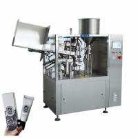 China TF-80 Automatic Cosmetic Tube Filling Machine 50-75pcs/min Capacity for 5-350ml Plastic Tubes for sale