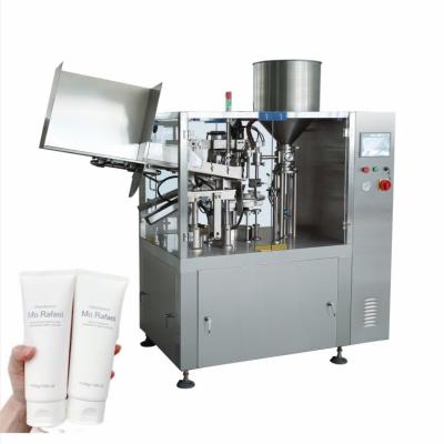 China TF-80 Automatic Plastic Tube Filling Machine 50-75pcs/min for 5-350ml Cosmetic Cream Toothpaste Packaging for sale