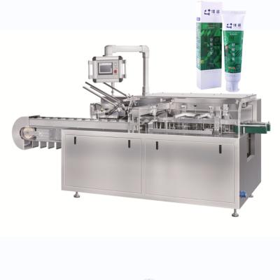 China Horizontal Automatic Cartoning Machine 30-80 Cartons/Min 3100mm×1100mm×1550mm for Food Pharma Packaging for sale
