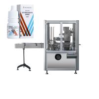 China Automatic Cosmetic Cream Jar Cartoning Machine 30-100 Cartons/Min, 1200×990×1700mm for Ointment Tube Packaging for sale