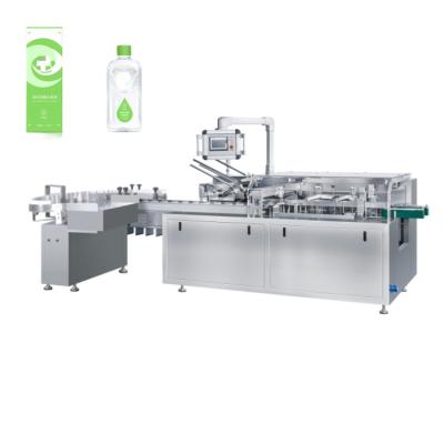 China Automatic Cartoning Machine 65 Cartons per Minute for Cosmetic Tubes Bottles Jars for sale