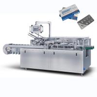China High Speed Fully Automatic Carton Box Cartoning Packing Machine PLC Control Touch Screen Operation for sale