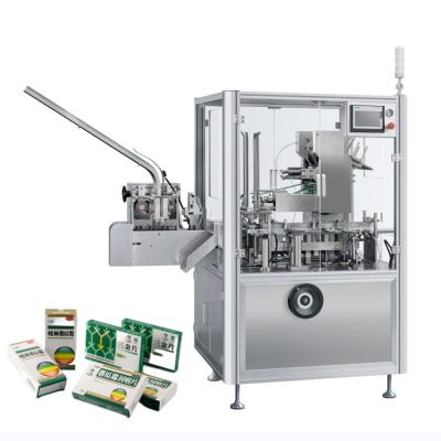 China Automatic Cartoning Machine 30-100 Cartons per Min for Blister Packs and Bottles for sale