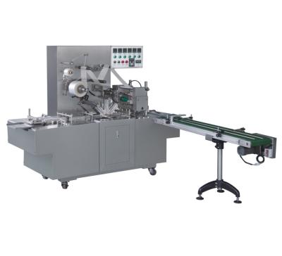 China Automatic Perfume Box Overwrapping Cellophane Wrapping Machine 30-70 Boxes/Min 220V for sale