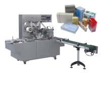 China Automatic Perfume Gift Box Cellophane Packing Machine 30-70 boxes/min 220V 4.5kW for sale