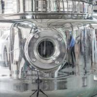China Double Jacket Electric Heating Vacuum Emulsifying Mixer 70L 50L Cosmetic Cream Lotion Homogenizer Tank for sale