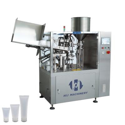 China Automatic Cosmetic Pipe Tube Filling And Sealing Machine for sale