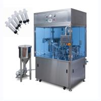China Automatic Syringe Filling Machine for 0.5-80ml Plastic Syringes 1800-2100 pcs/h for sale