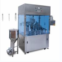 China Automatic 3ml 5ml 10ml Pre Filled Normal Saline Flush Syringes Filling Machine for sale