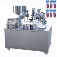 China Rotary Ointment Cream Tube Filling Sealing Machine 220V 0-250ml for Plastic Aluminum Composite Tubes for sale