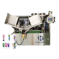 China Automatic Plastic Tube Filling and Sealing Machine 80-120pcs/min 3-250ml for Cosmetic Cream for sale