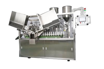China Plastic Composite Tube Filling and Inner Heating Sealing Machine 80-120pcs/min 3-250ml for Hand Cream for sale