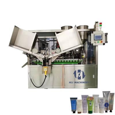 China TF-120 Plastic Tube Filling Machine 80-120 Tubes/Minute with 3-250ml Capacity for Cosmetic Pharmaceutical Packaging for sale