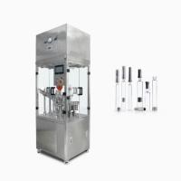 China Automatic Glass Syringe Filling Machine and Plugging Machine for Ointment for sale