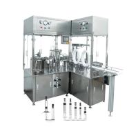 China Automatic Glass Syringe Filling Machine 2 Head 1200-1600 p/h for Hyaluronic Acid Gel for sale