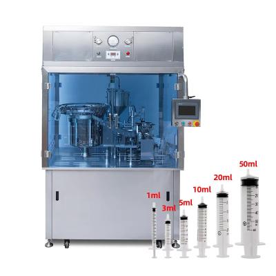 China Automatic Plastic Syringe Filling Machine 220V 380V CE Certified 500KG 3.5KW for sale