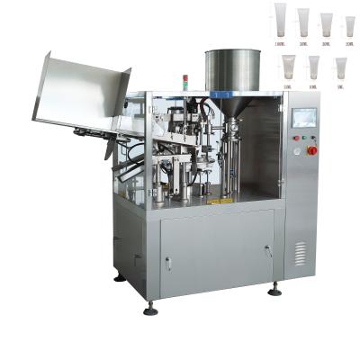 China PLC Soft Tube Filling Sealing Machine 30-50pc/min 5-250ml for Dairy Products for sale