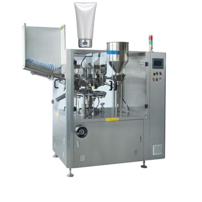 China Automatic Toothpaste Tube Filling Sealing Machine 50-75 PPM 5-350ml Hot Air Sealer for sale