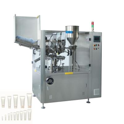 China Automatic Plastic Tube Filling Sealing Machine 50-75pcs/min 5-250ml for sale